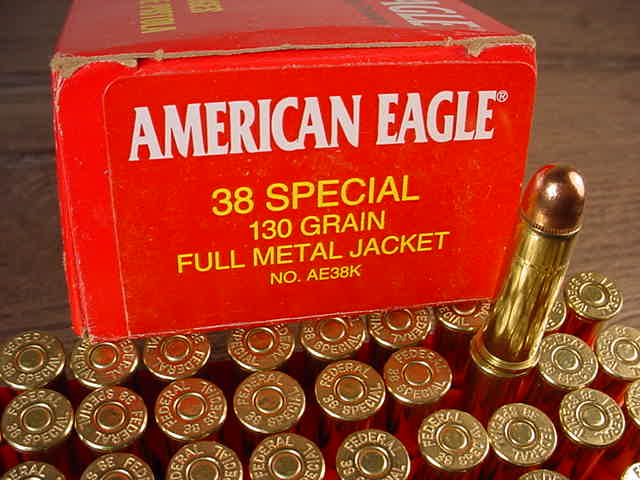 Box Of American Eagle .38 Special Full Metal Jacket Round Nose .38 ...