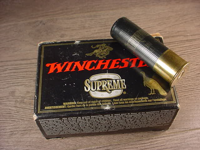 Box Of Winchester Supreme Turkey Loads 12 Gauge 3 Inch Number 4 Shot 12 ...