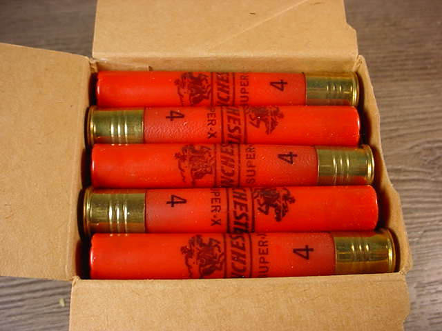Box Of Winchester Super-X Long Range .410 Gauge 3 Inch Magnum Number 4 ...