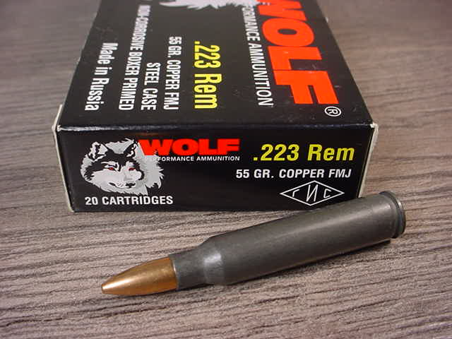 Box Of Wolf .223 Rem. Full Metal Jacket .223 Rem. For Sale at ...