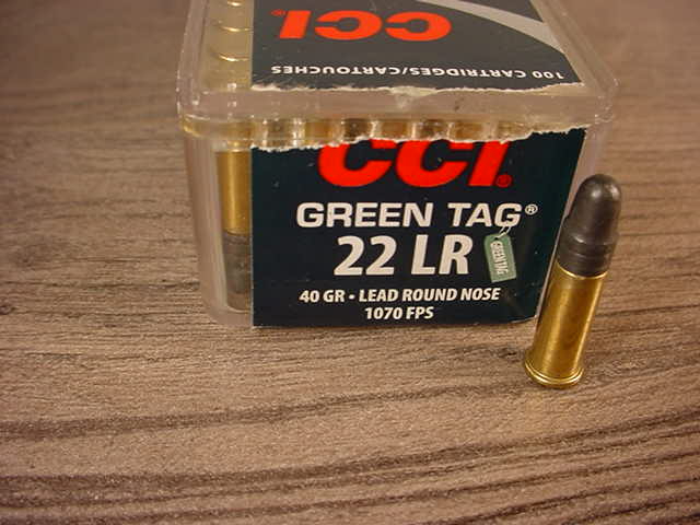 CCI Ammunition Partial Box of CCI Competition Green Tag .22 Long Rifle ...