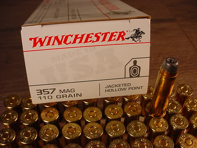 Box Of Winchester Personal Protection .357 Magnum Semi-Jacketed Hollow ...