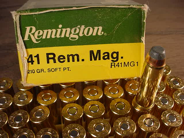 Box of Remington .41 Rem. Magnum Semi-Jacketed Soft Point .41 Magnum ...