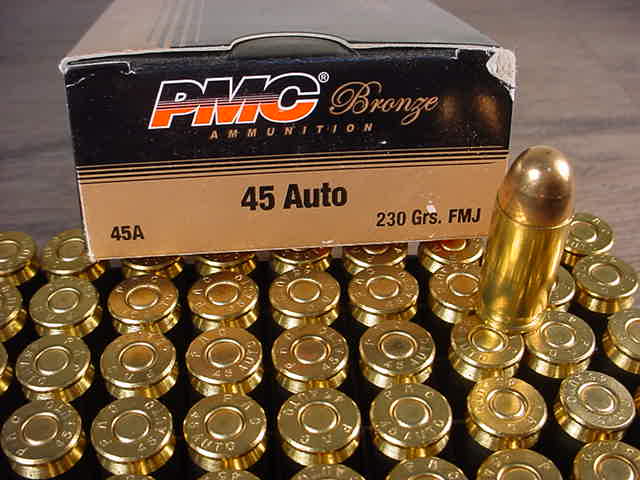 Box of PMC Bronze .45 Auto. Full Metal Jacket .45 ACP 17317726 - GunAuction.com