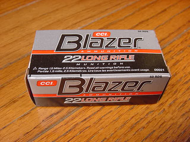 Box Of Cci Blazer .22 Long Rifle Lead Solid Point .22 Lr For Sale at ...