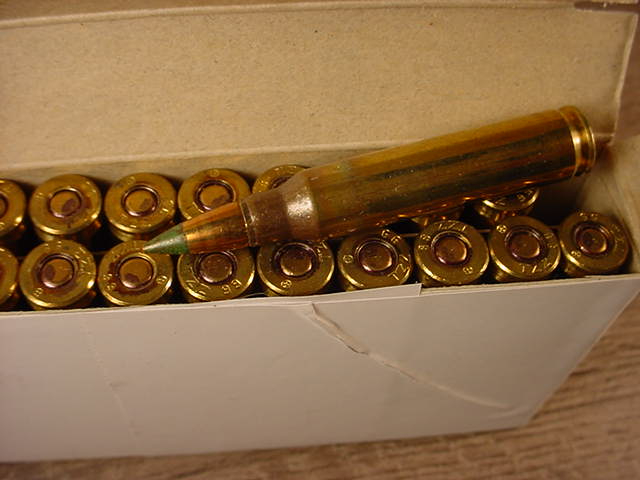 20 Rounds of IMI M855 NATO Marked 5.56mm Penetrator Green Tip 5.56mm ...