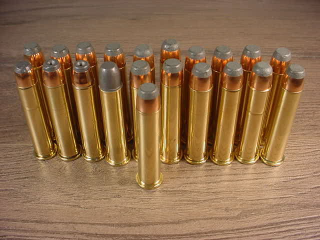 21 Rounds Of Mixed Reloaded .45-70 Government Lead, Semi-Jacketed Soft ...