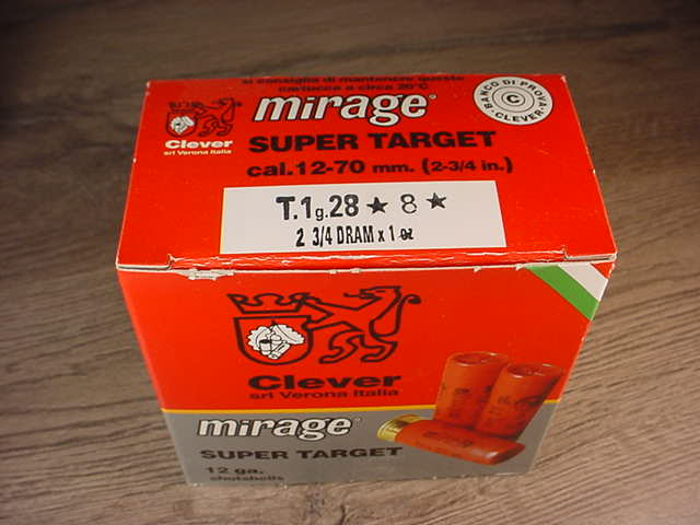 Box Of Clever Mirage T1 Super Target 12 Gauge 8 Shot 12 Ga For Sale at ...