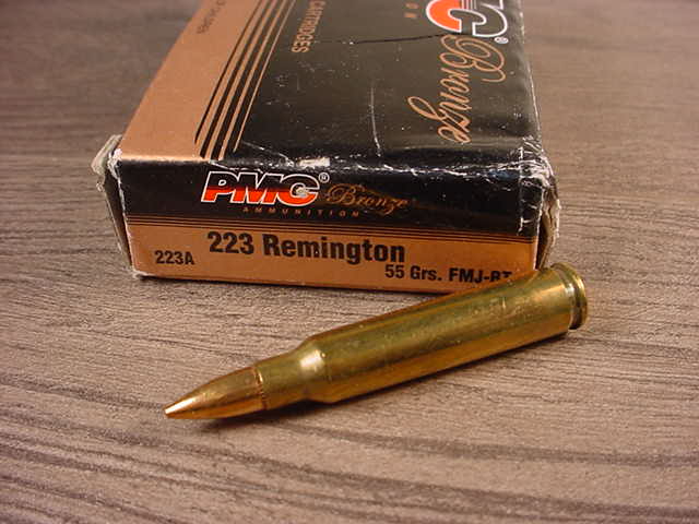 Box of PMC Bronze .223 Rem. Full Metal Jacket Boat-Tail 17321896 ...