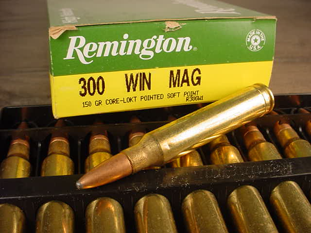 Box Remington Core-Lokt .300 Win. Magnum Semi-Jacketed Pointed Soft ...
