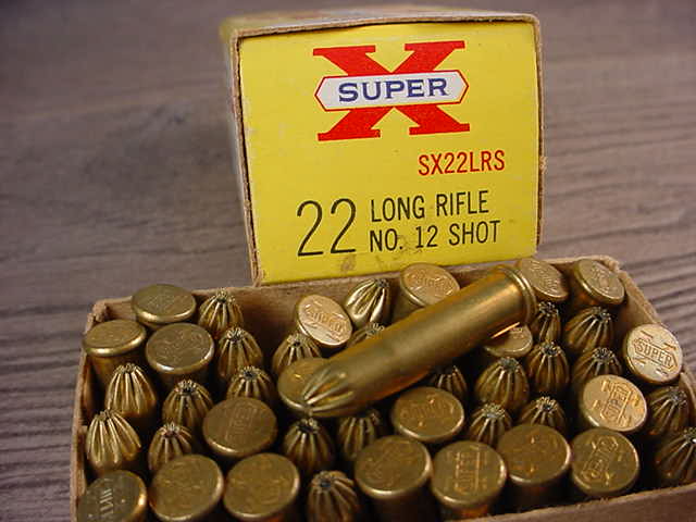 Partial Box Of Western Super-X .22 Long Rifle Shot Cartridges .22 Lr ...