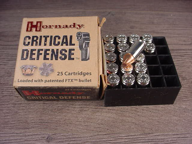 Partial Box Of Hornady Critical Defense Ftx 9mm Luger Jacketed Hollow ...