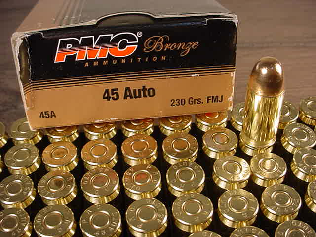Box Of Pmc Bronze .45 Auto. Full Metal Jacket .45 Acp For Sale at ...