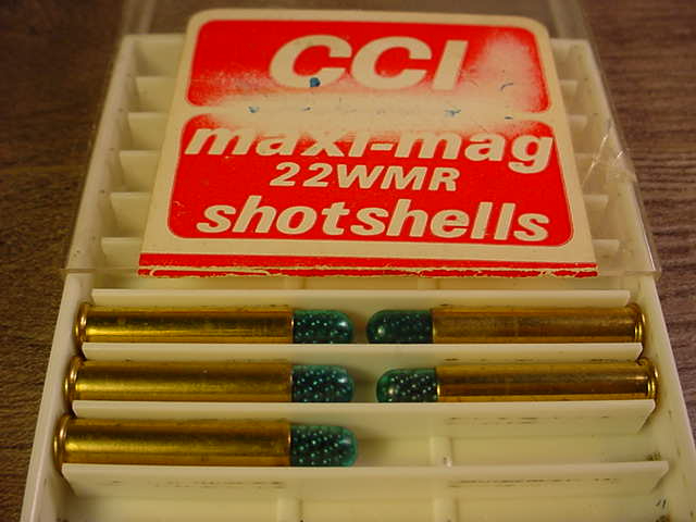 Partial Package Of Cci Maxi-Mag .22 Wmr Shotshell Cartridges .22 Wmr ...