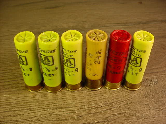 6 Rounds Of Mixed Manufacture Paper & Plastic 20 Gauge Number 9 Shot 20 ...