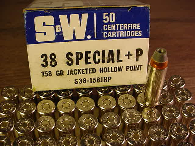 Smith & Wesson Box of S&W .38+P+ Special Semi-Jacketed Hollow Point .38 ...