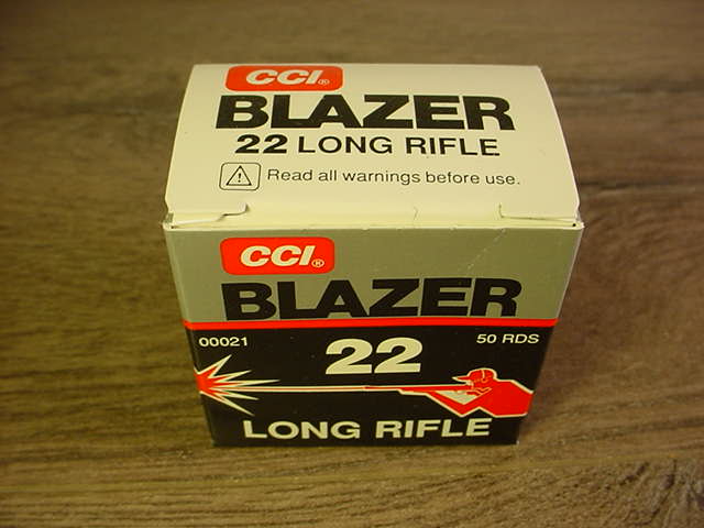 Box Of Cci Blazer .22 Long Rifle Lead Solid Point .22 Lr For Sale at ...