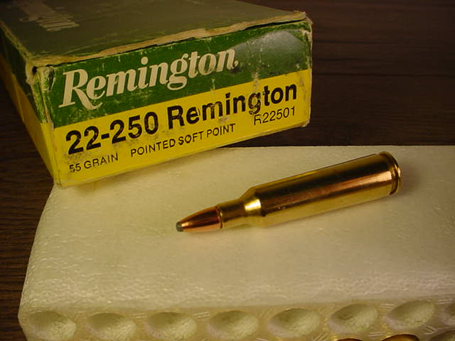 11 Rounds Mixed Manufacture .22-250 Rem. Semi-Jacketed Soft Point .22 ...
