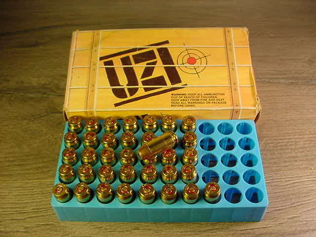 Partial Box Of Imi/Uzi .41 Action Express Jacketed Hollow Point .44 Mag ...