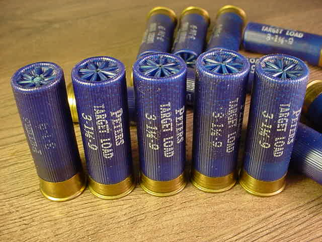 Peters Cartridge Company 15 Rounds of Peters Targer Load 12 Gauge ...