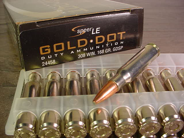 Pictures: Box of Speer Law Enforcement Gold Dot Duty .308 Win. Semi ...