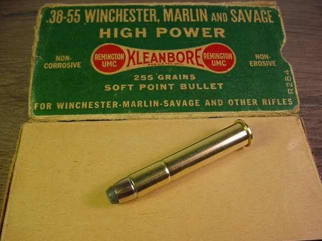 Pictures: Partial Box of Remington High Power Kleanbore .38-55 Win ...