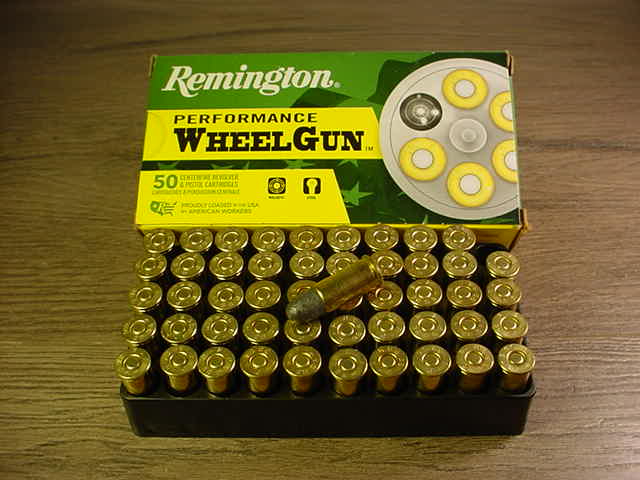 Box Of Remington Performance Wheelgun .38 S&W Lead Round Nose .38 S&W ...