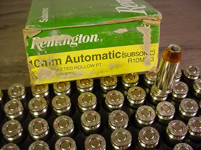 Box of Remington Subsonic 10mm Auto. Jacketed Hollow Point 17353062 ...