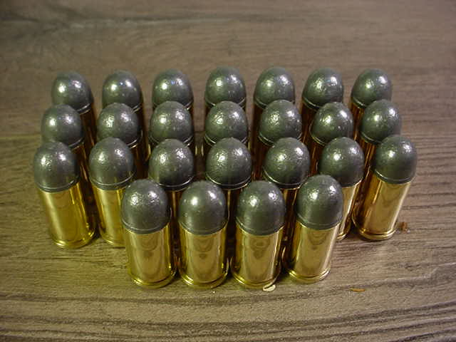 25 Rounds Of Reloaded .45 Rim Revolver Lead Round Nose .45 Acp For Sale ...