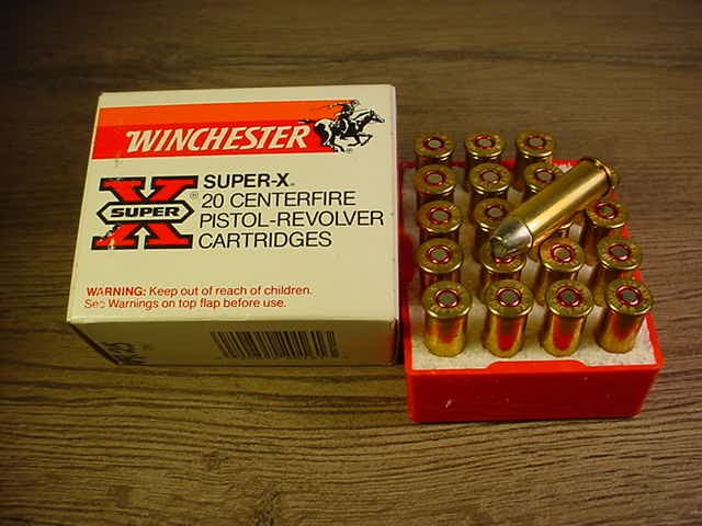 Box of Winchester Super-X Silvertip .41 Rem. Magnum Jacketed Hollow Point