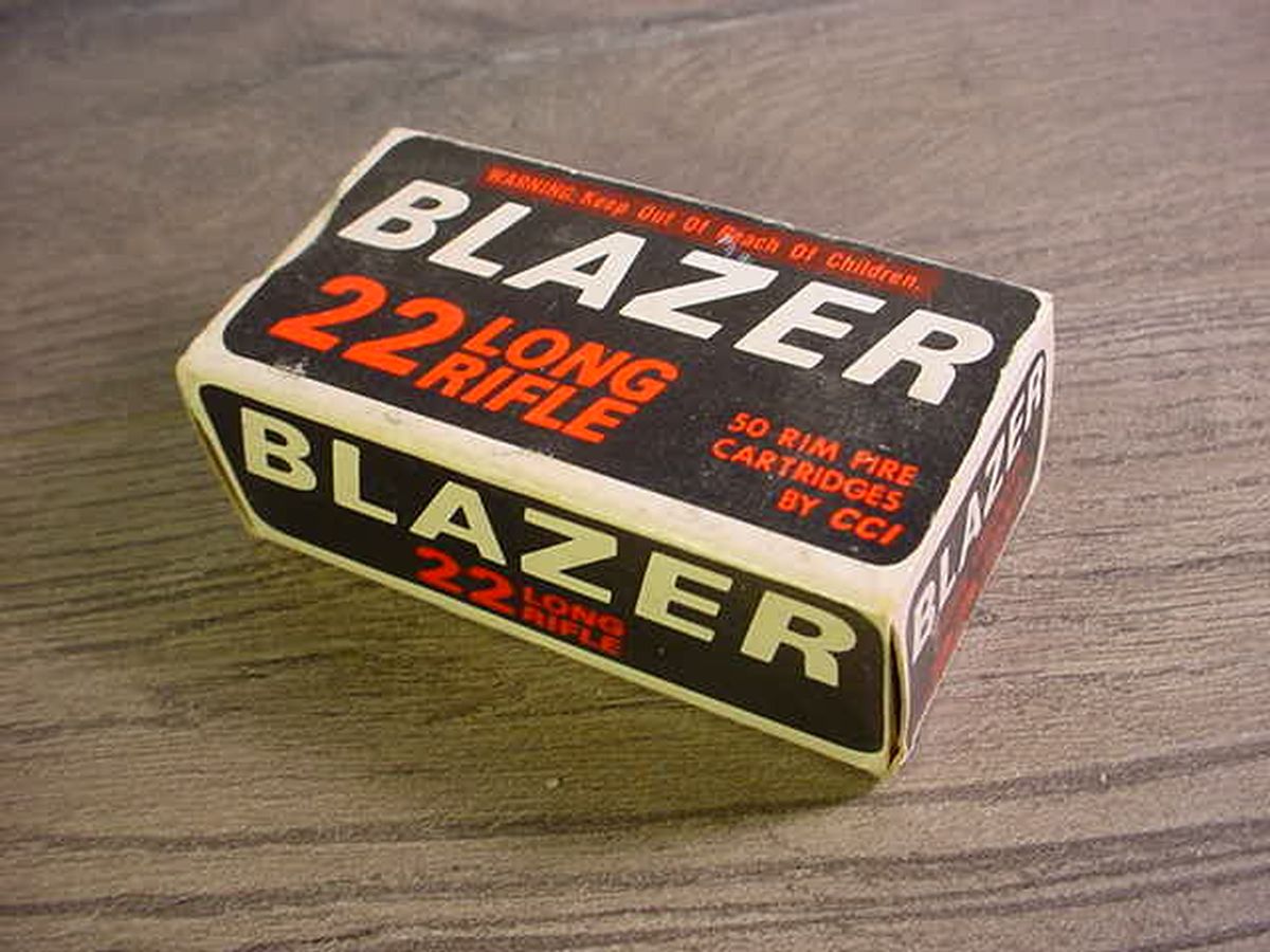 Box of CCI Blazer .22 Long Rifle Lead Solid Point