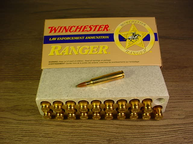 Box Of Winchester Law Enforcement Ranger .223 Rem. Semi-Jacketed Soft ...