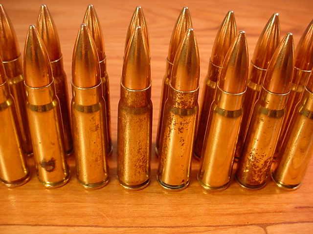 20 Rounds of Yugoslavian Seconds 7.62x39mm Full Metal Jacket 17404485 ...