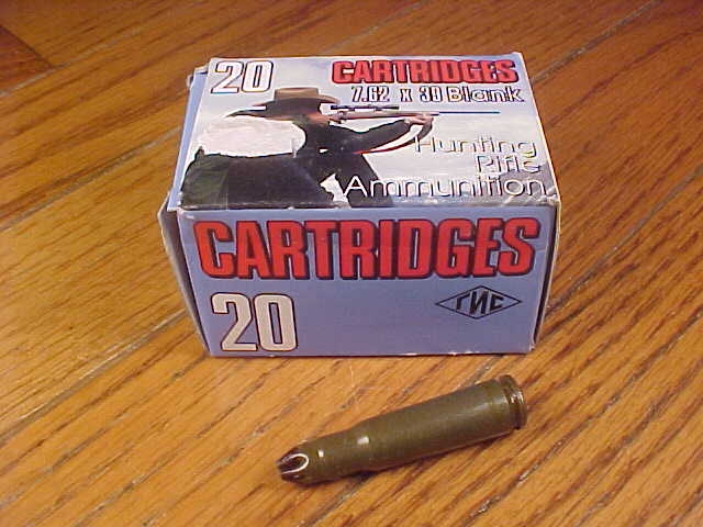 Box Of Jsc Barnaul 7.62x39mm Blanks For Sale at GunAuction.com - 13354337