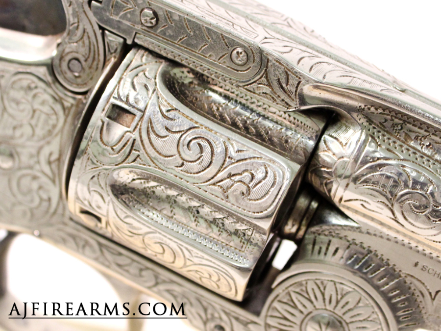 Smith And Wesson Schofield No. 3 Single Action Revolver Engraved .45 ...