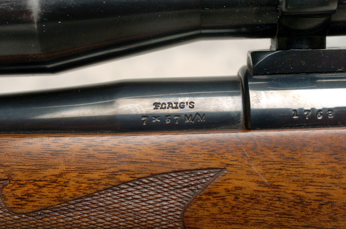 Mauser Custom Sporter By Flaigs 7x57 Mm 24 In W/Scope 7mm Mauser ...