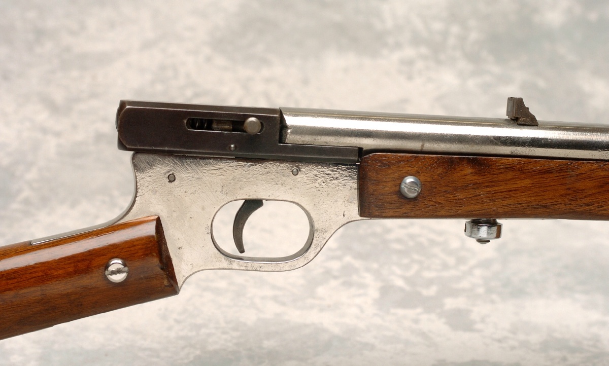 Quackenbush Safety Rifle .22 Lr 22 Inch Barrel W/Wood Stock And Forend ...