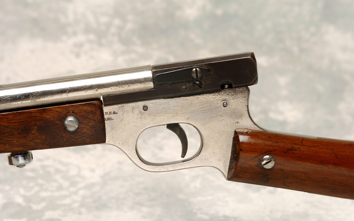 Quackenbush Safety Rifle .22 Lr 22 Inch Barrel W/Wood Stock And Forend ...