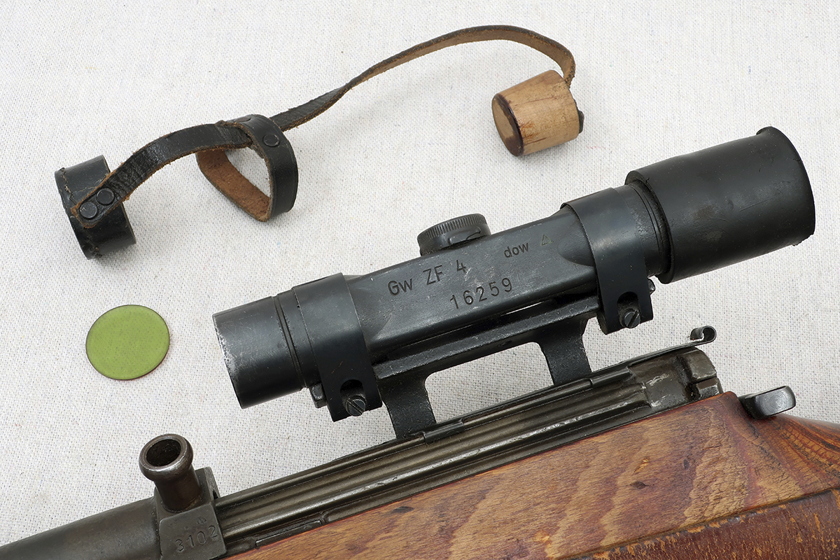 Ww2 German Walther K43 Sniper - Gw Zf4 Dow Scope 8mm Mauser For Sale at ...