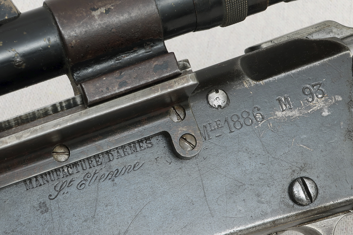 French St-Etienne Ww1 French Lebel Fusil Mle 1886 M93 Sniper Rifle ...
