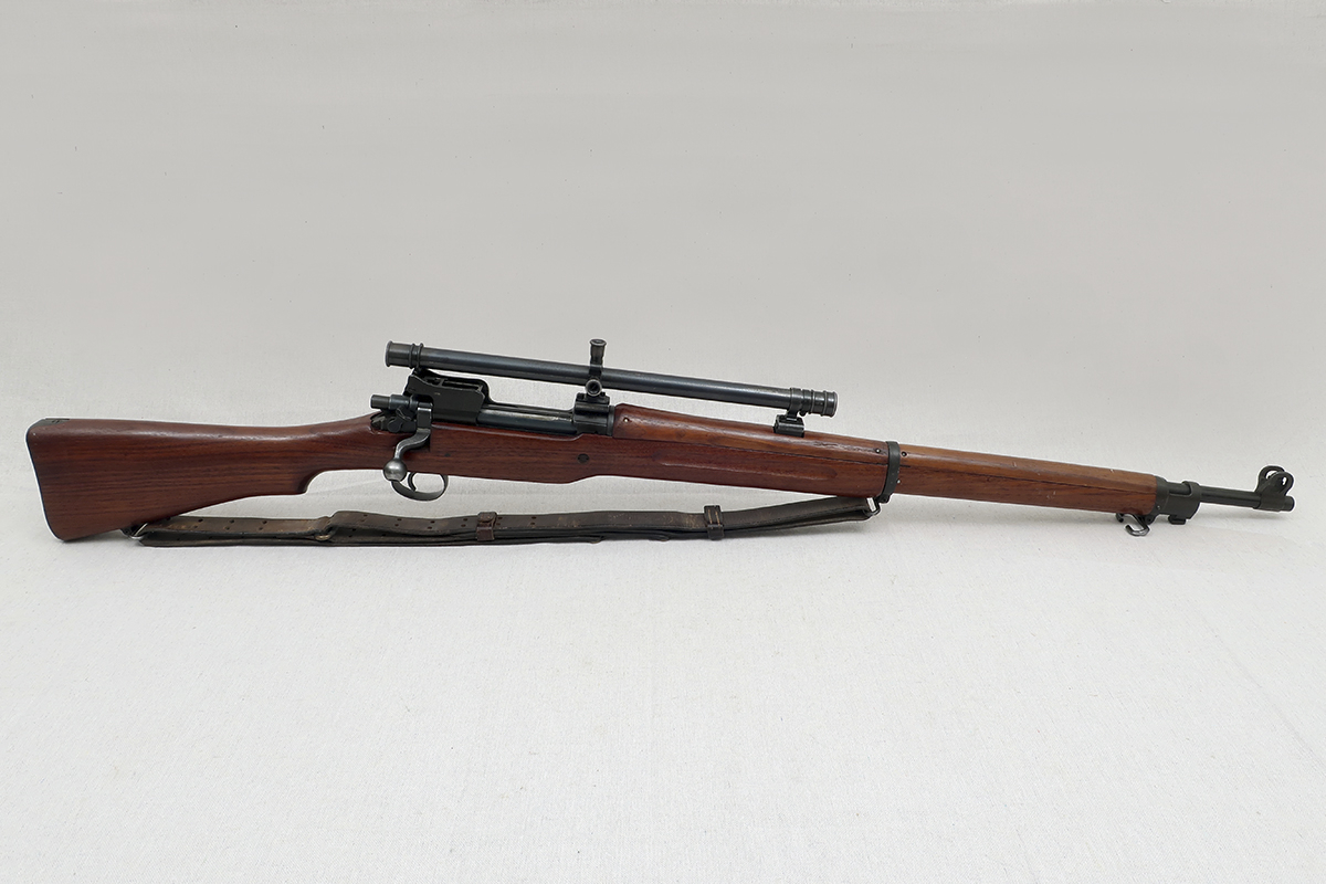 Winchester Model 1917 Sniper With Winchester A5 Scope