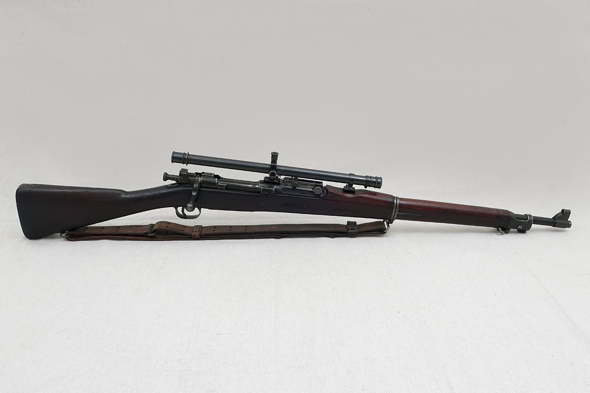 Springfield Model 1903 Sniper - Winchester A5 Scope With Threaded ...