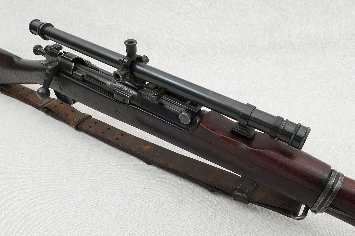 Springfield Model 1903 Sniper - Winchester A5 Scope With Threaded ...