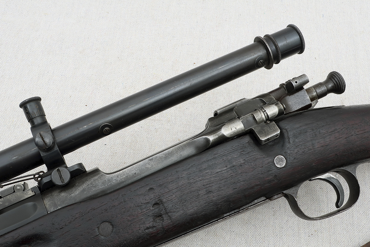 Springfield Model 1903 Sniper - Winchester A5 Scope With Threaded ...