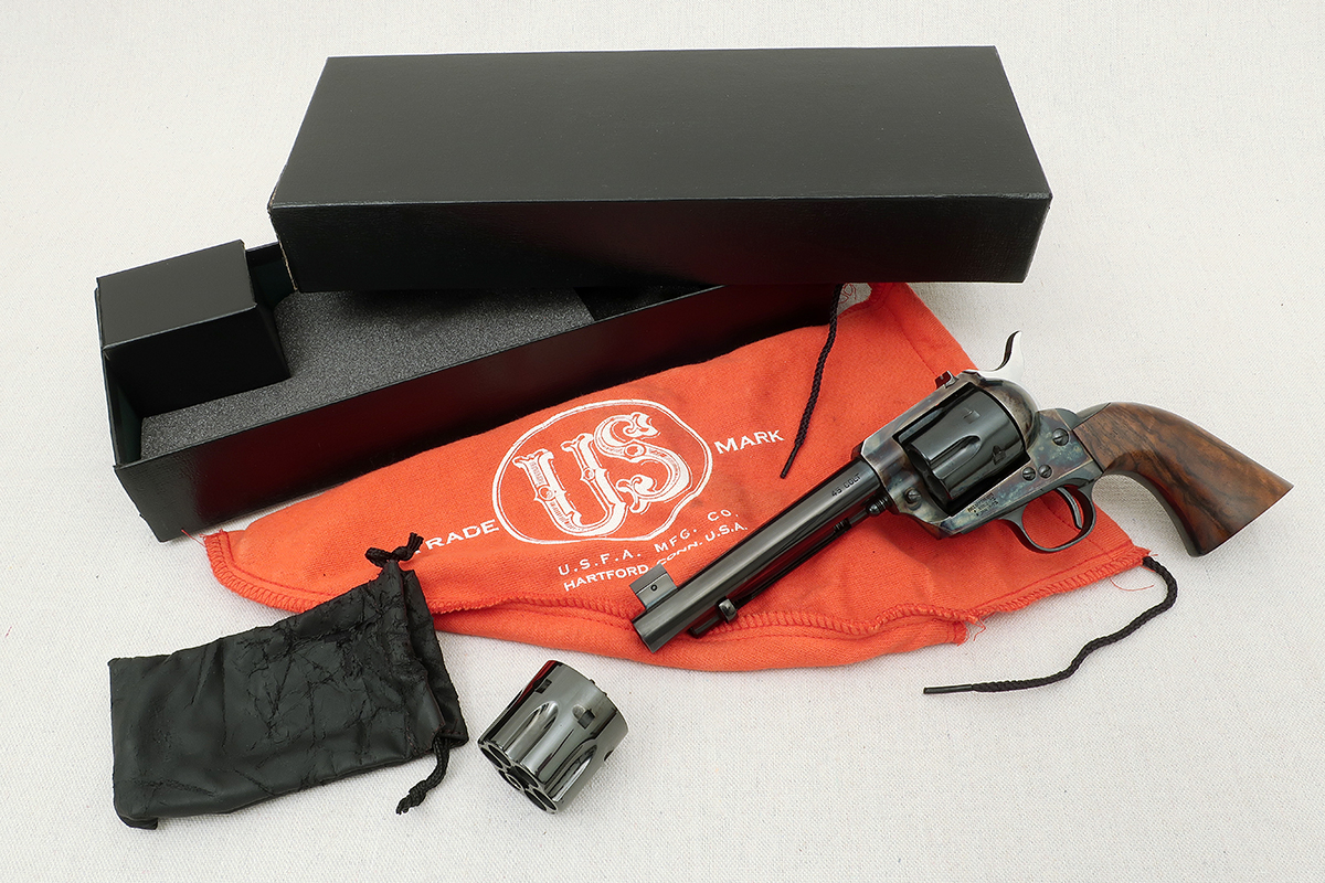 Usfa Sa Flat Top Target - 45 Colt / 45 Auto Rim - Doug Turnbull Finish ...