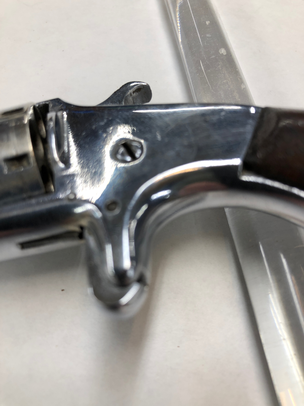 H&R (?) .22 Spur Trigger Defender Revolver .22 Lr For Sale at ...