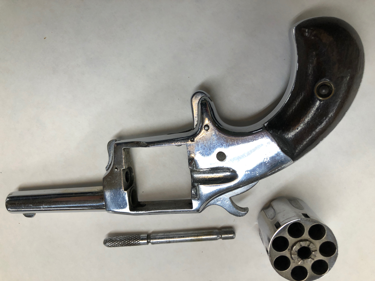 H&R (?) .22 Spur Trigger Defender Revolver .22 Lr For Sale at ...