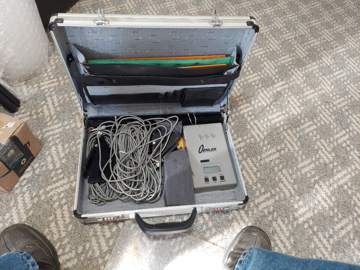 Oehler Chronograph With Case And All Wireing With Rails Model 35 It ...