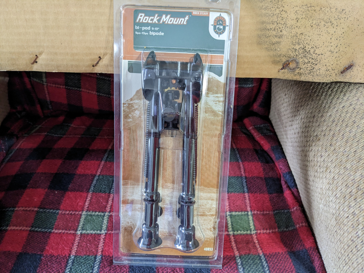 Smith & Wesson ROCK MOUNT BI-PODWITH EXTENDED SPRING LOADED LEGS 9-13 ...