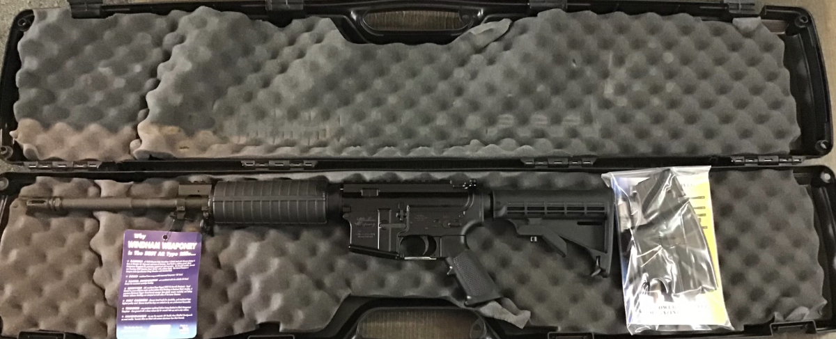 Windham Weaponry M4 AR-15 5.56 Semi Auto Rifle 30-rnd mag. Hard Carry ...